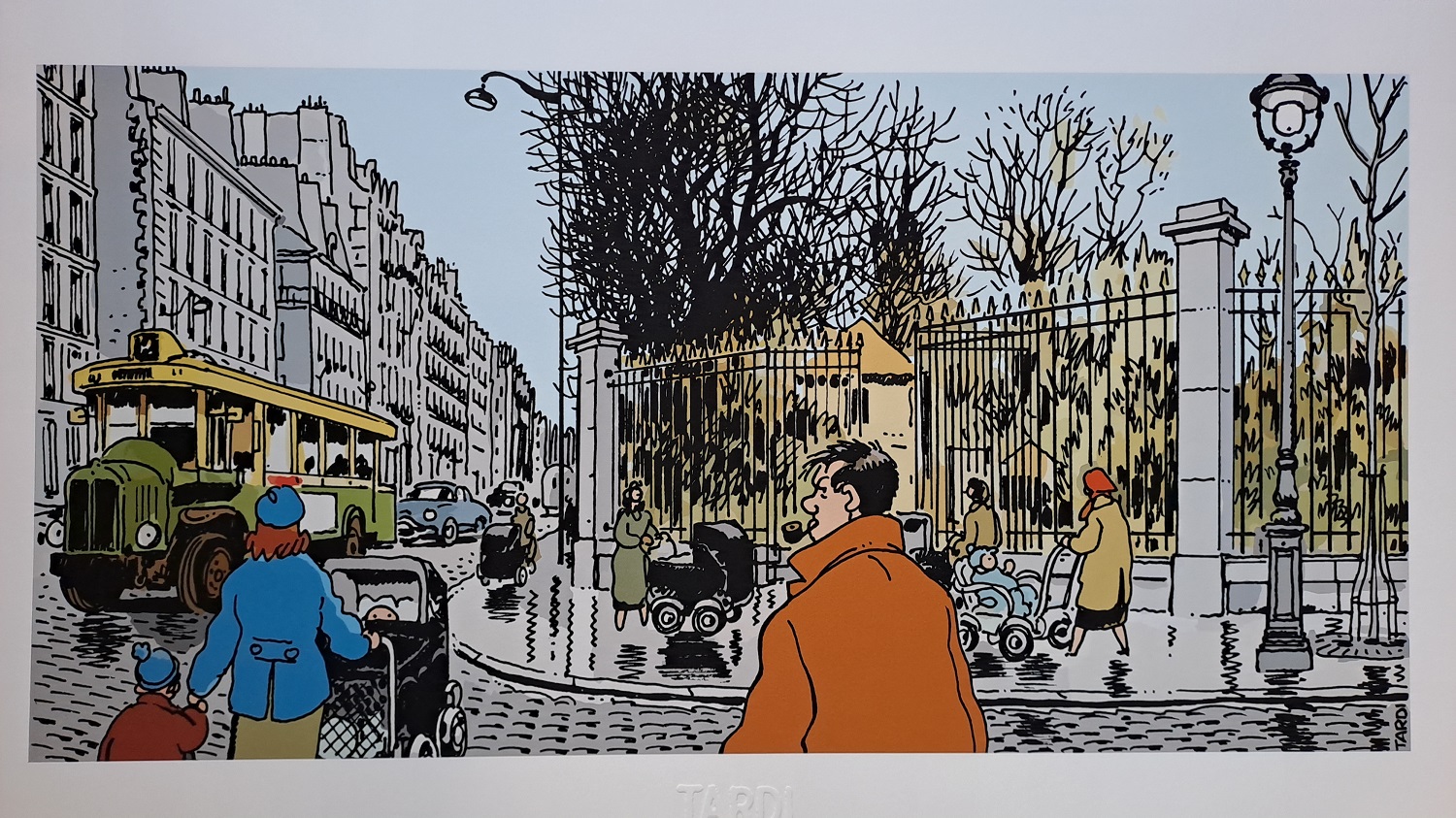 Jacques Tardi - Nestor Burma 6ème arrondissement de Paris - Tirage de ...