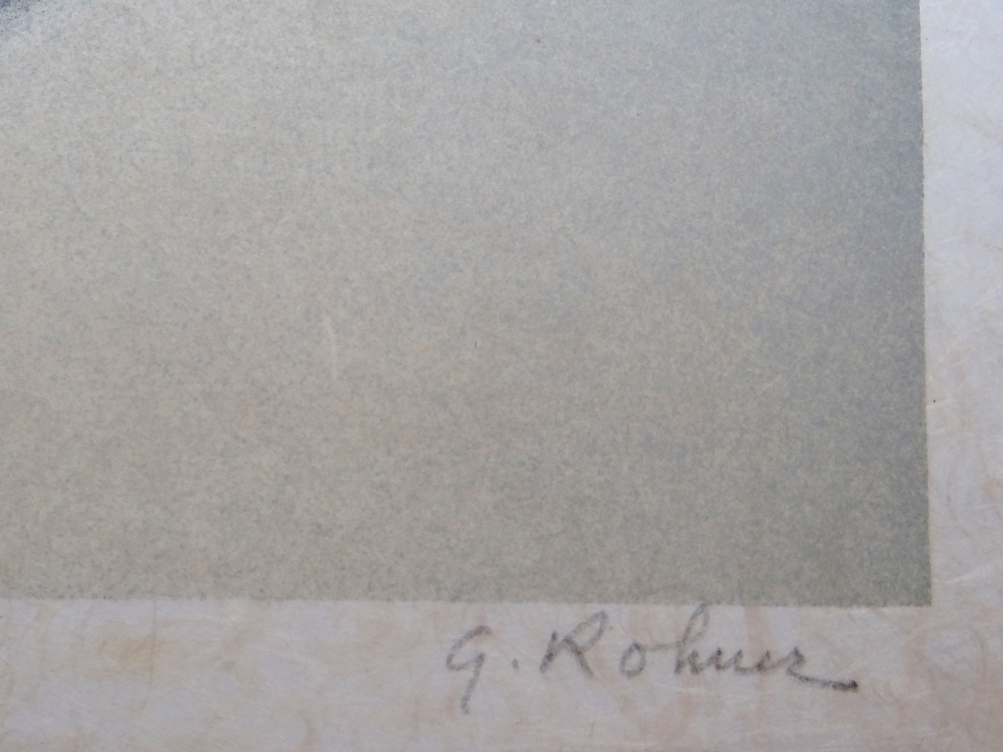 Georges ROHNER - Eier - Lithographie - Moderne Kunst - Plazzart