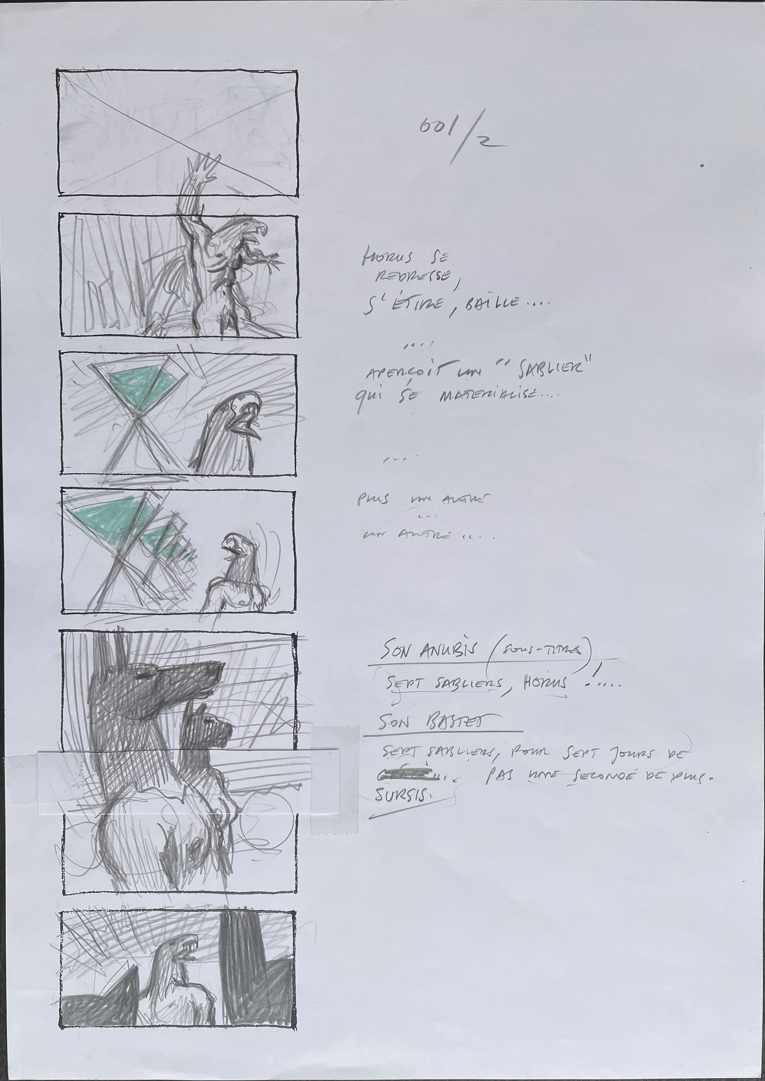 Enki BILAL – Dessin planche original signé - Bandes Dessinées - Plazzart