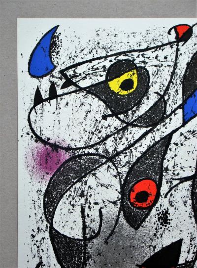 Joan MIRÓ - Miró à l'encre, 1972 - Lithographie originale - Art Moderne - Plazzart