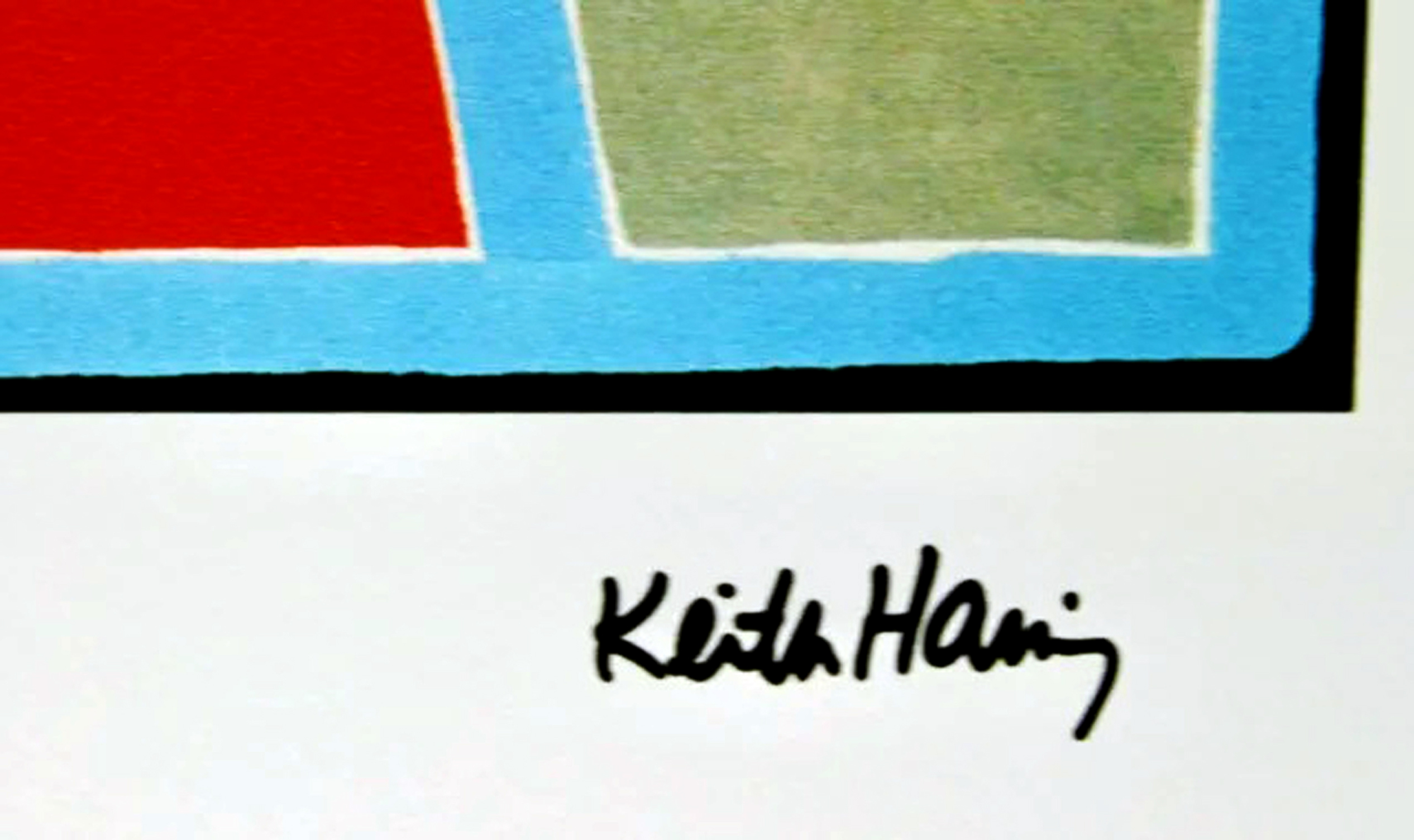 Keith HARING (d'après) - Sérigraphie Edit Limit signée et numérotée ...