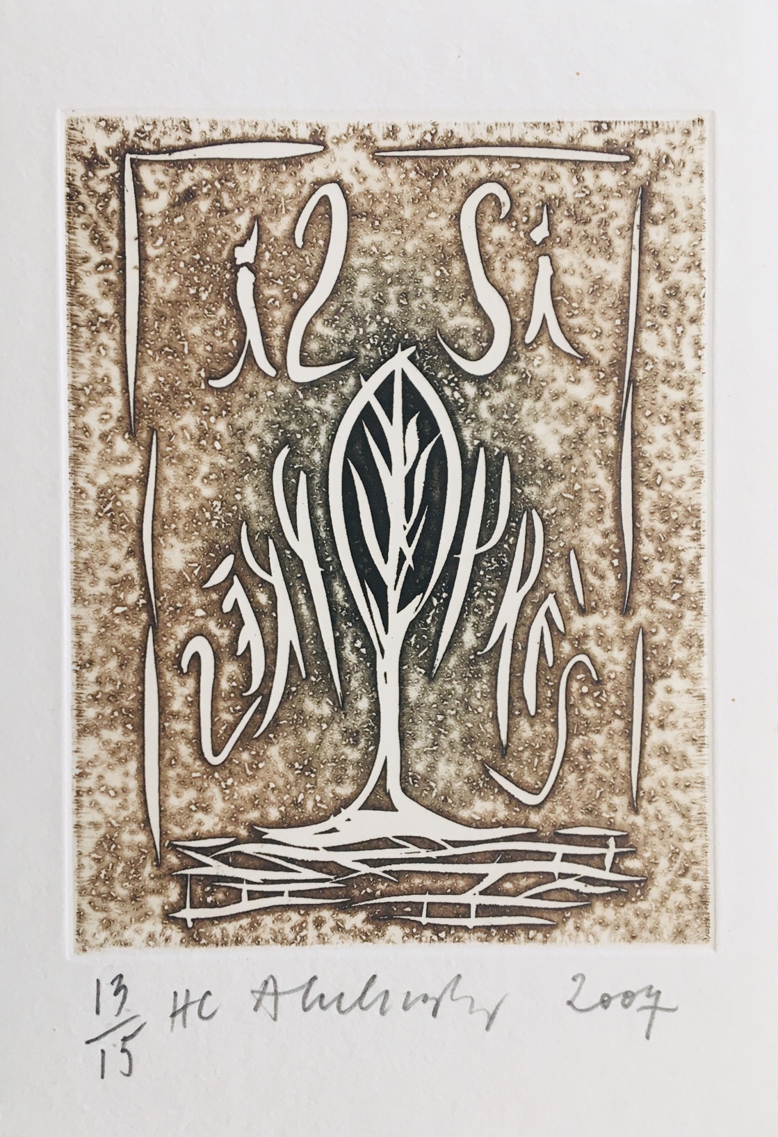 Pierre ALECHINSKY - Si près, 2007 - Eau-forte originale signée au ...