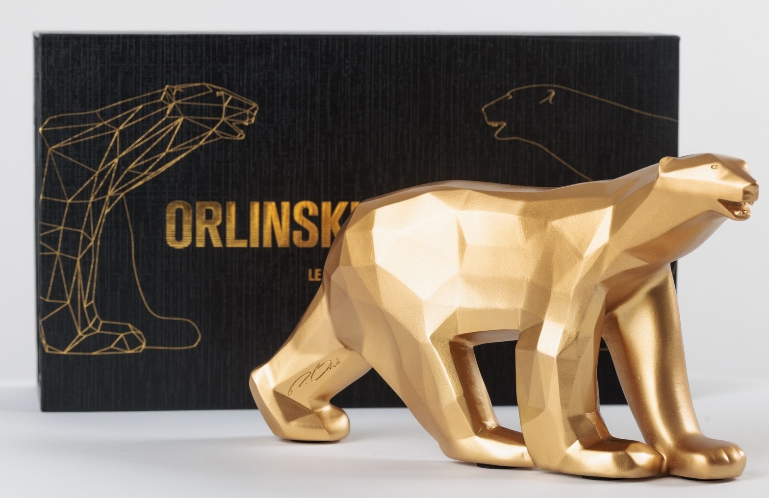 Richard Orlinski - L'ours Pompon - Sculpture - Street Art - Plazzart