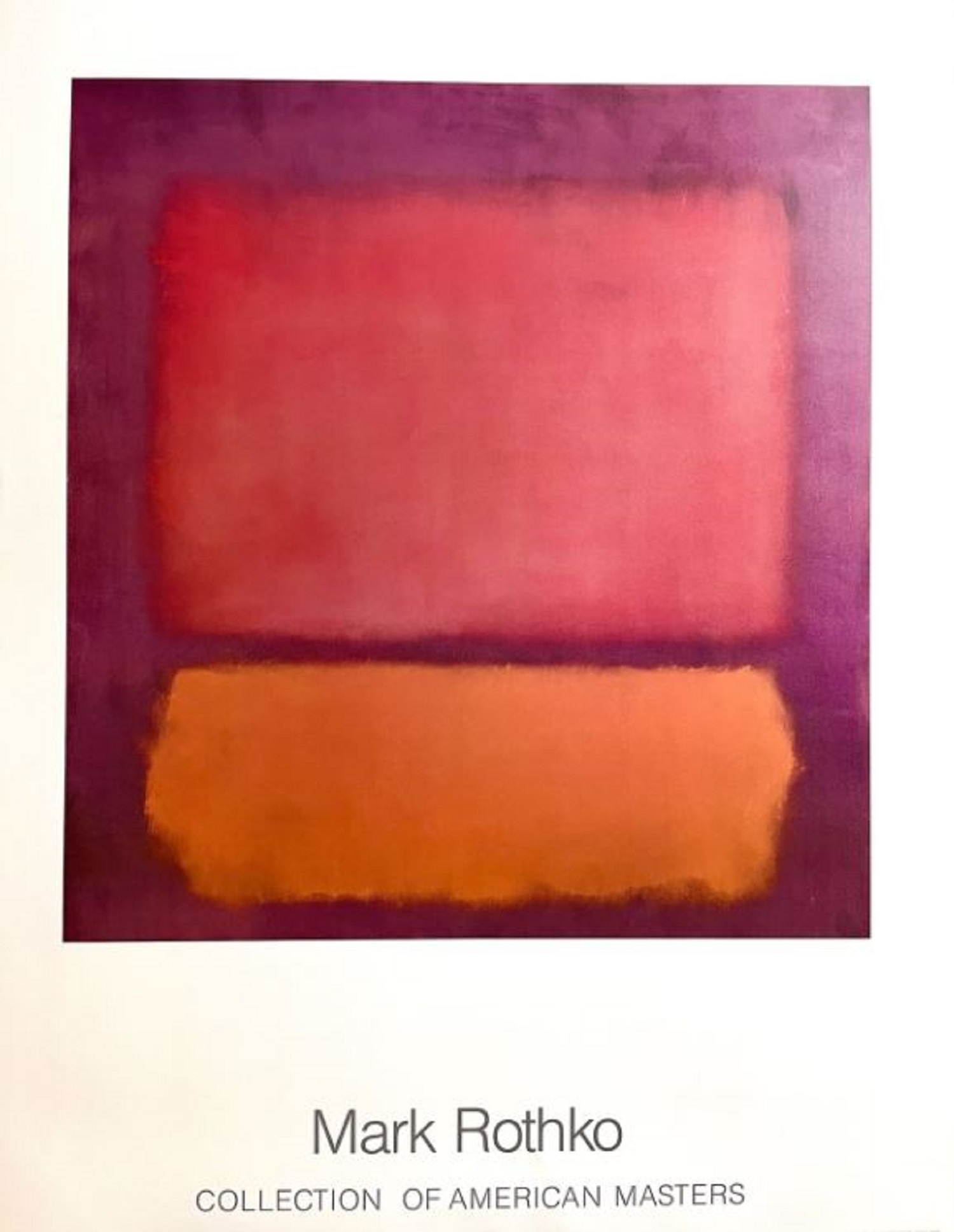 Mark Rothko – Ohne Titel, 1962 – Luxus-Kunstdruck - Moderne Kunst ...