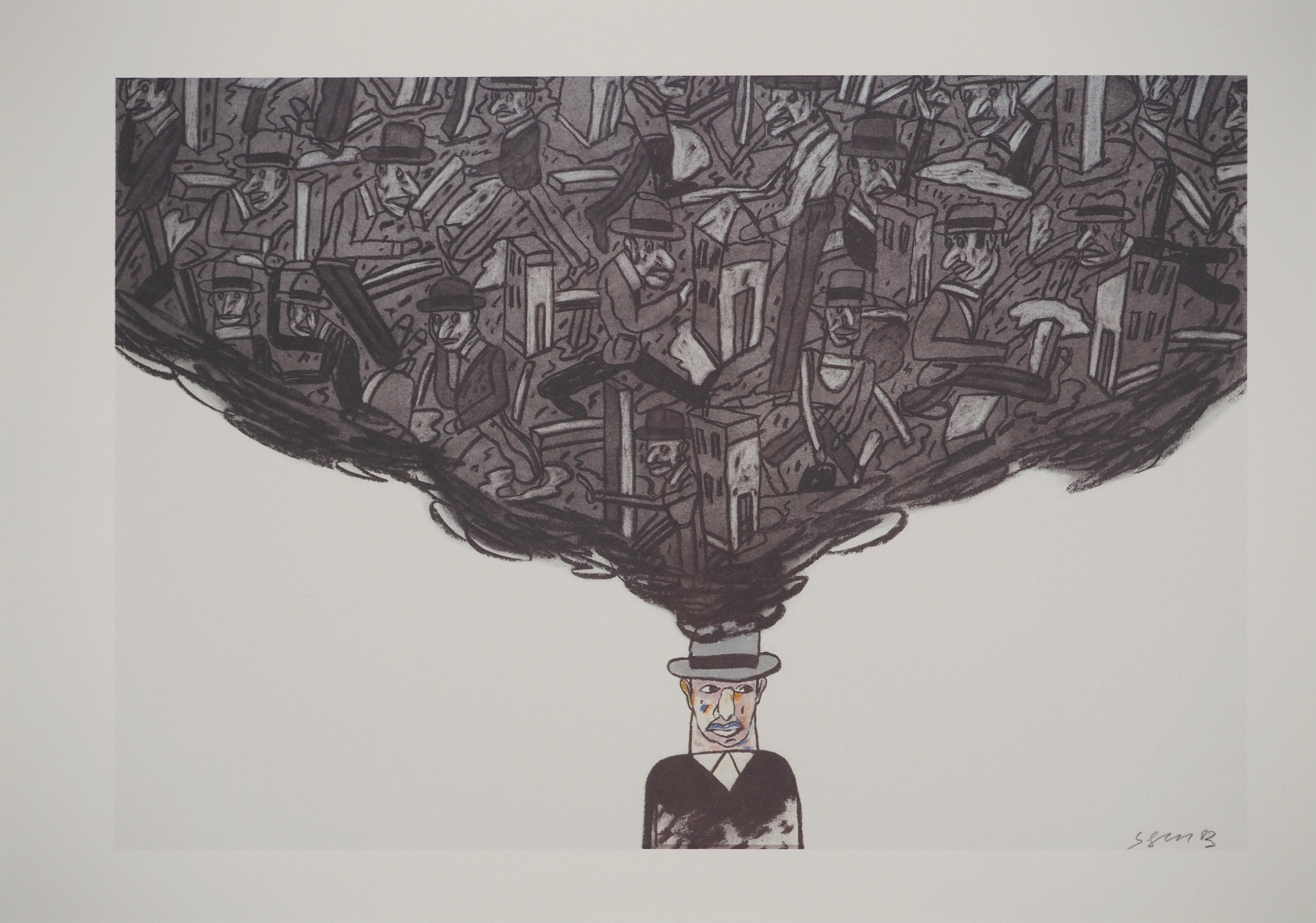 Antonio SEGUI : Ce que le jeune homme pense, Héliogravure signée - Art ...