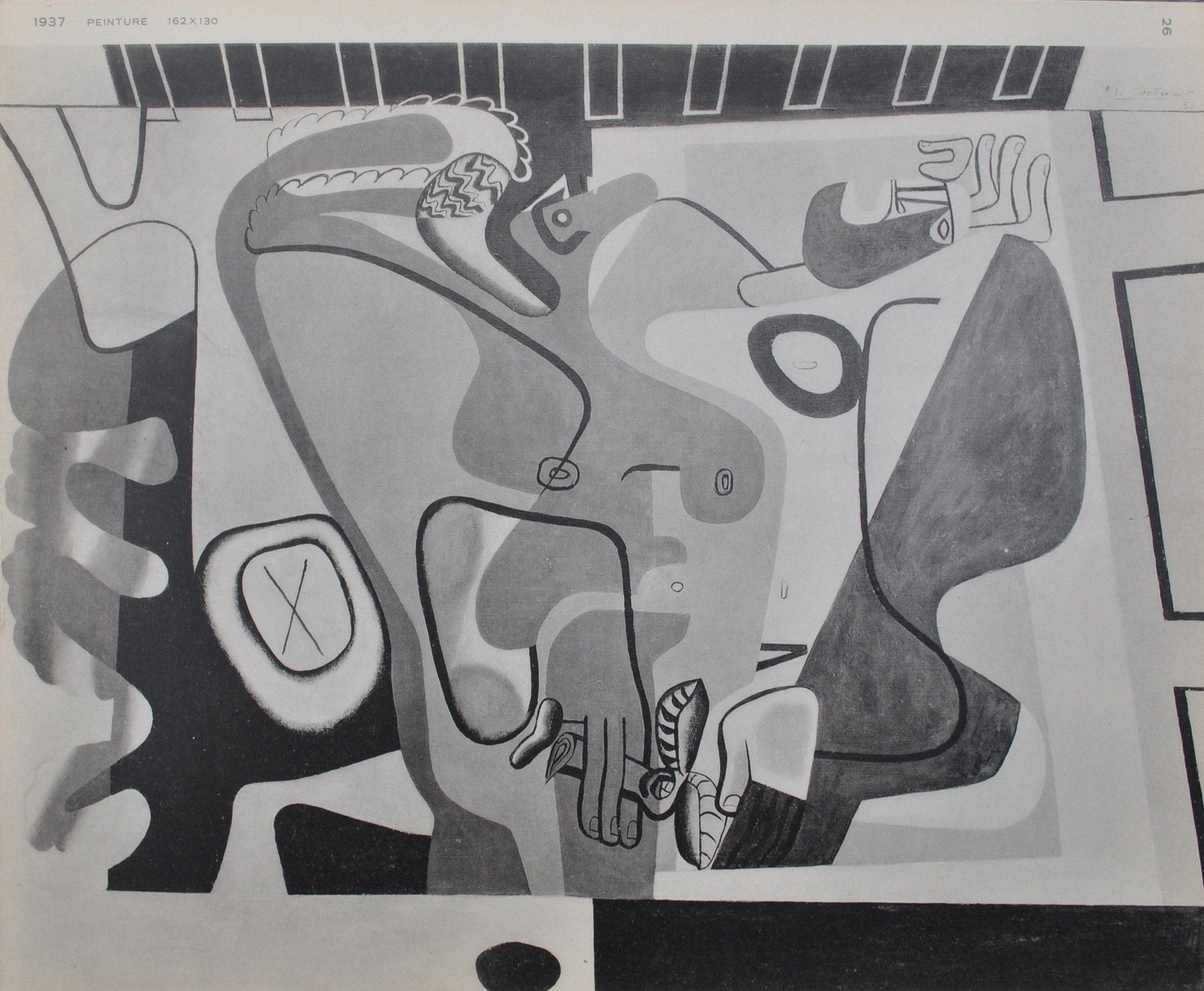 LE CORBUSIER : le tronc d'arbre, héliogravure signée, 1938 - Art ...