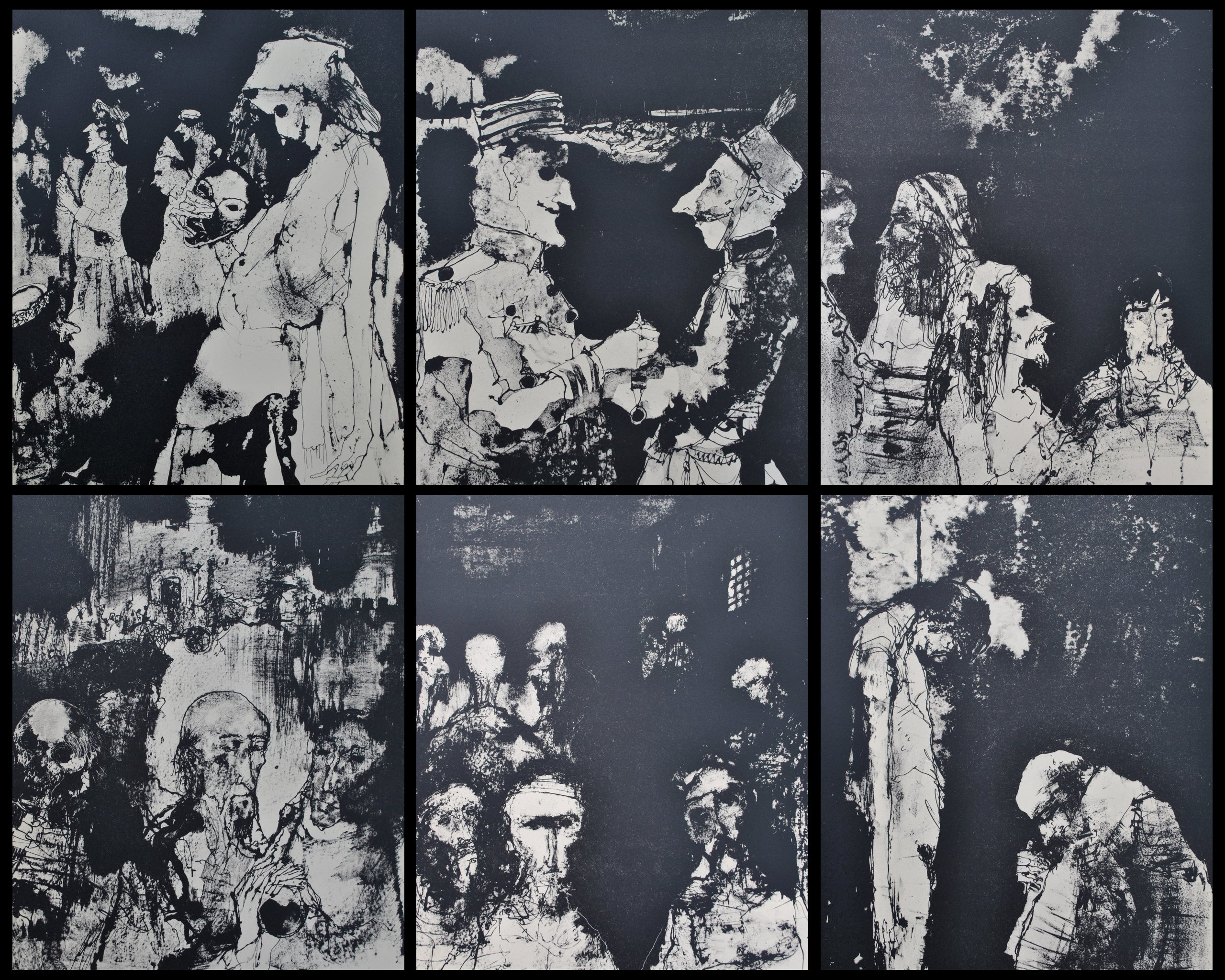 Jean JANSEM: Figuras legendarias, 6 litografías originales, 1962 - Arte ...