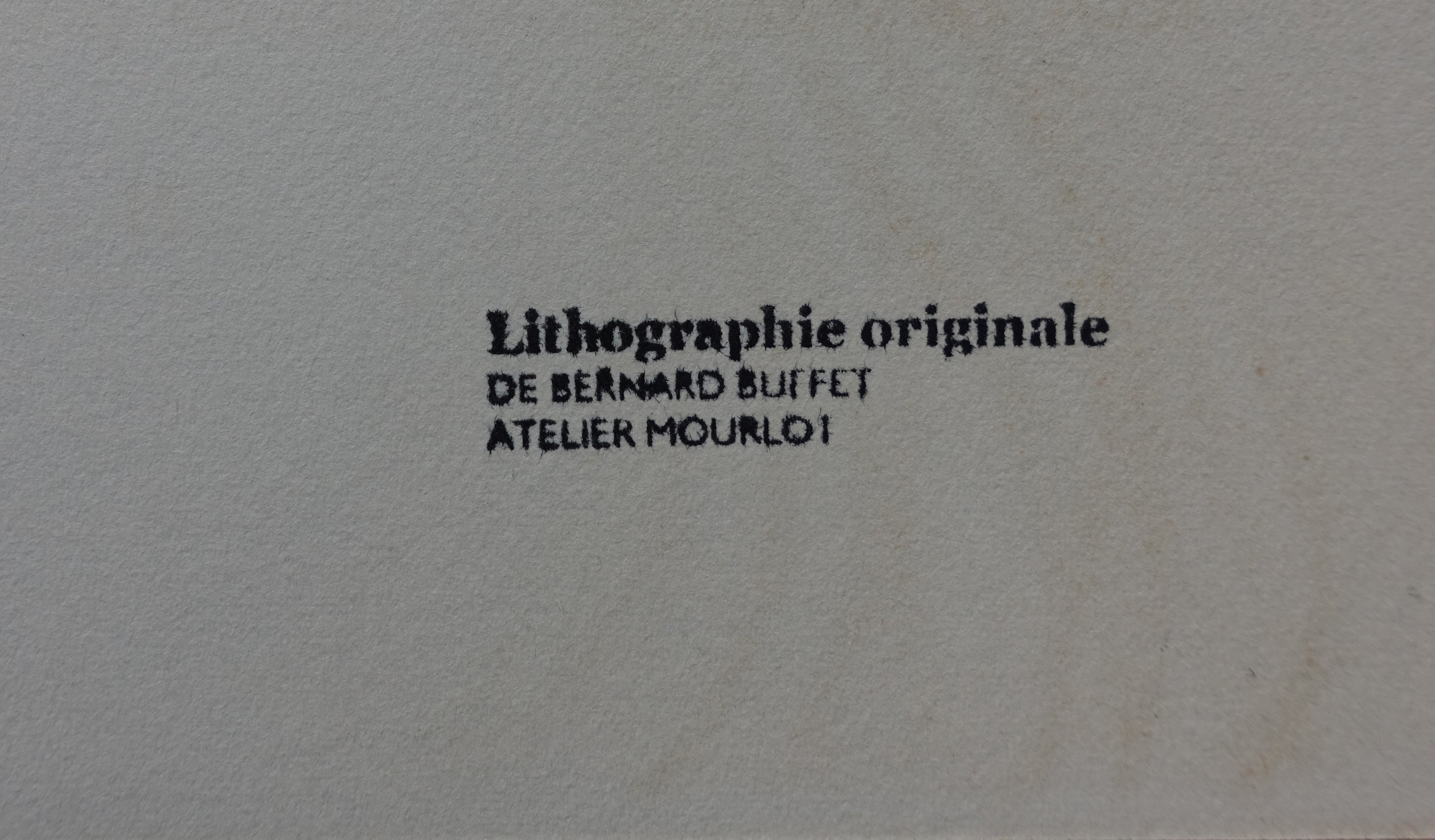 Bernard BUFFET: Fantomas, Litografia originale - Arte Moderna - Plazzart