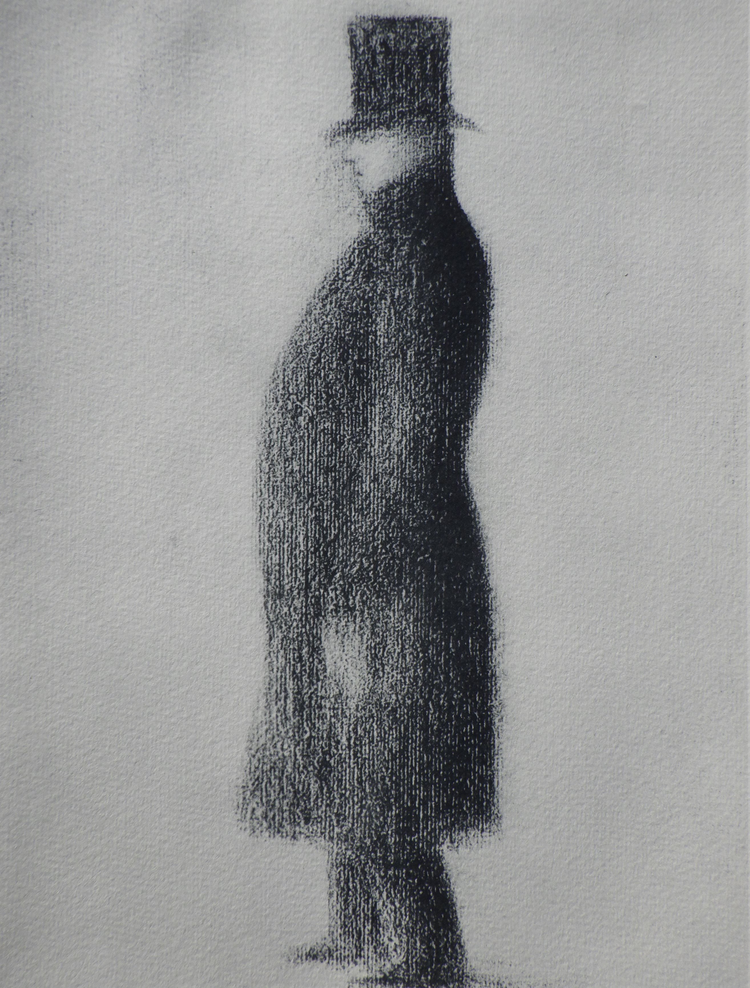 Georges SEURAT: Der Zylinder, Gravur, 1948 - Moderne Kunst - Plazzart