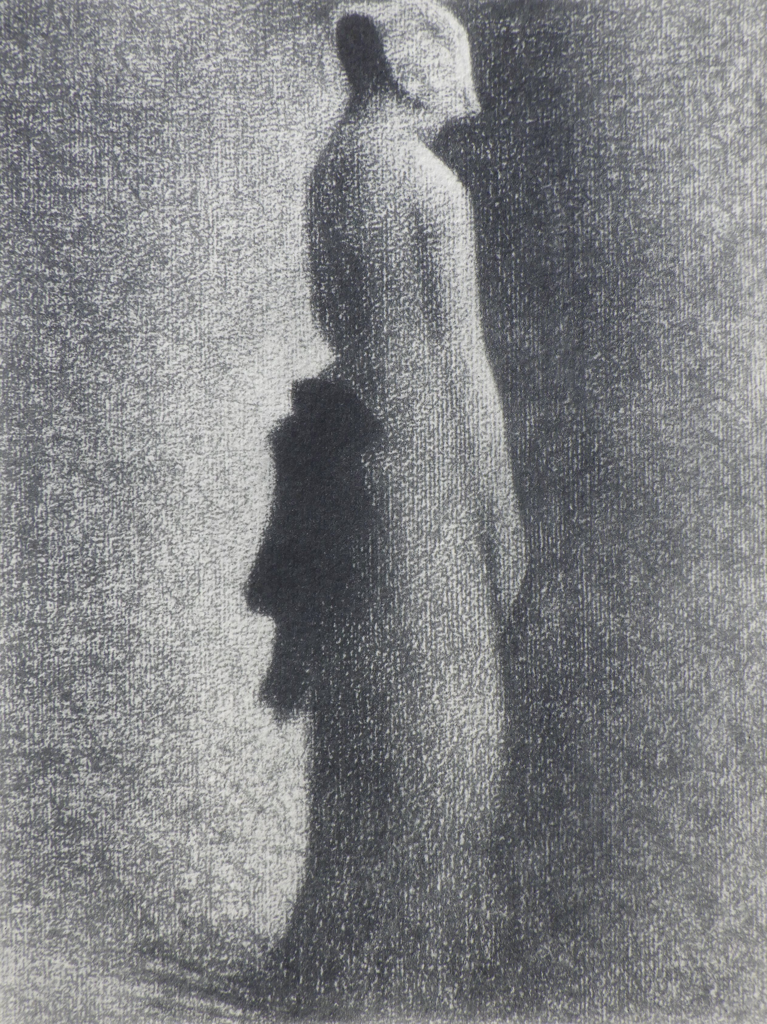Georges SEURAT: Donna con fiocco nero, Incisione, 1948 - Arte Moderna ...