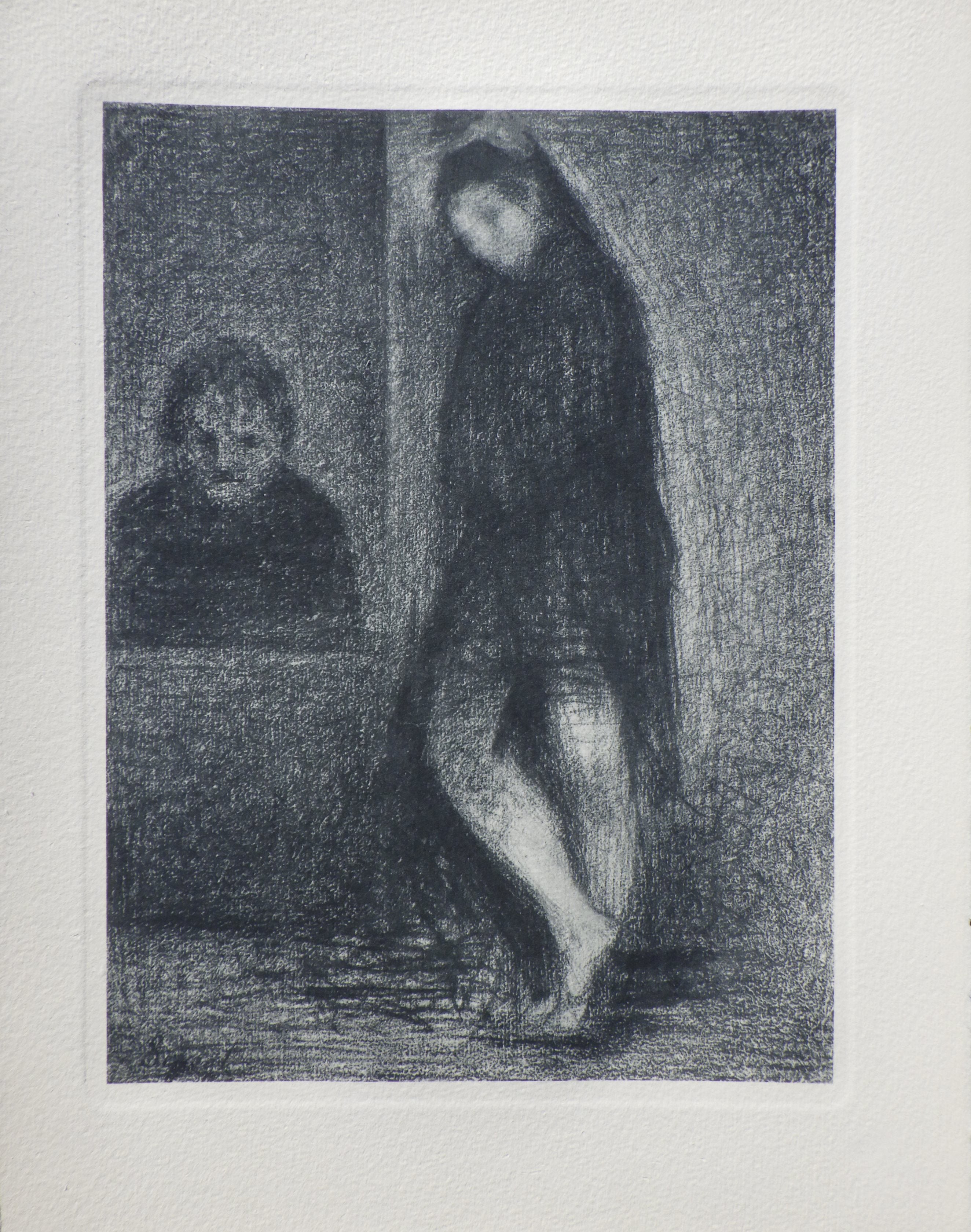 Georges SEURAT: La bailarina y el cajero, Grabado, 1948 - Arte moderno ...