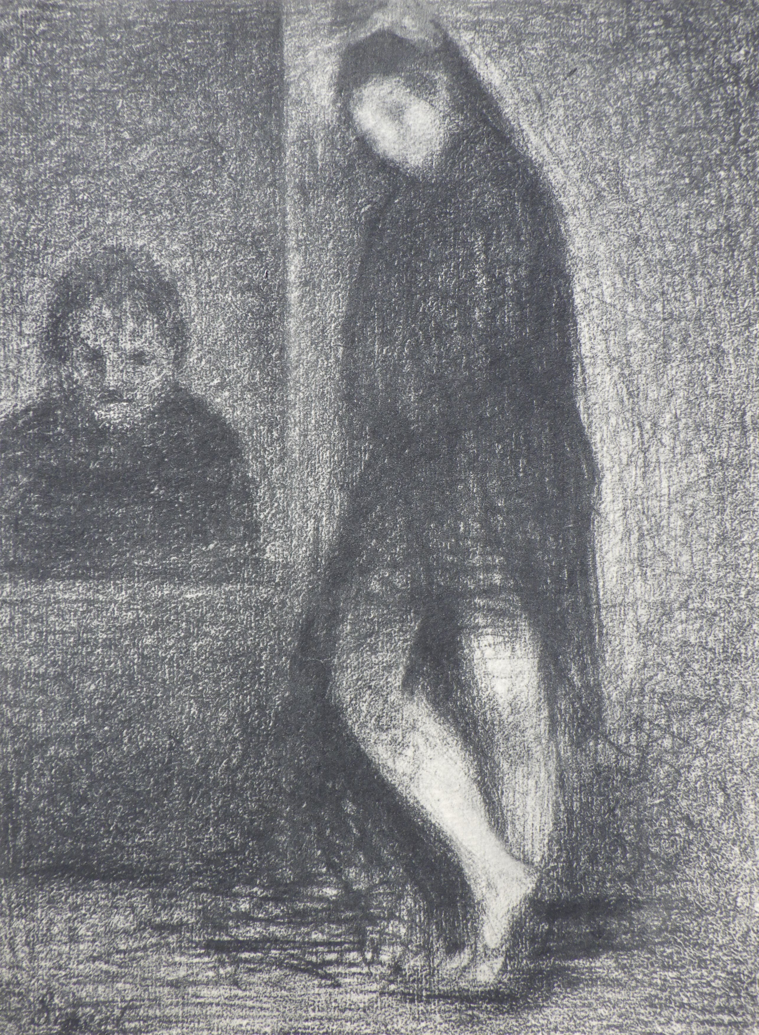 Georges SEURAT: La bailarina y el cajero, Grabado, 1948 - Arte moderno ...