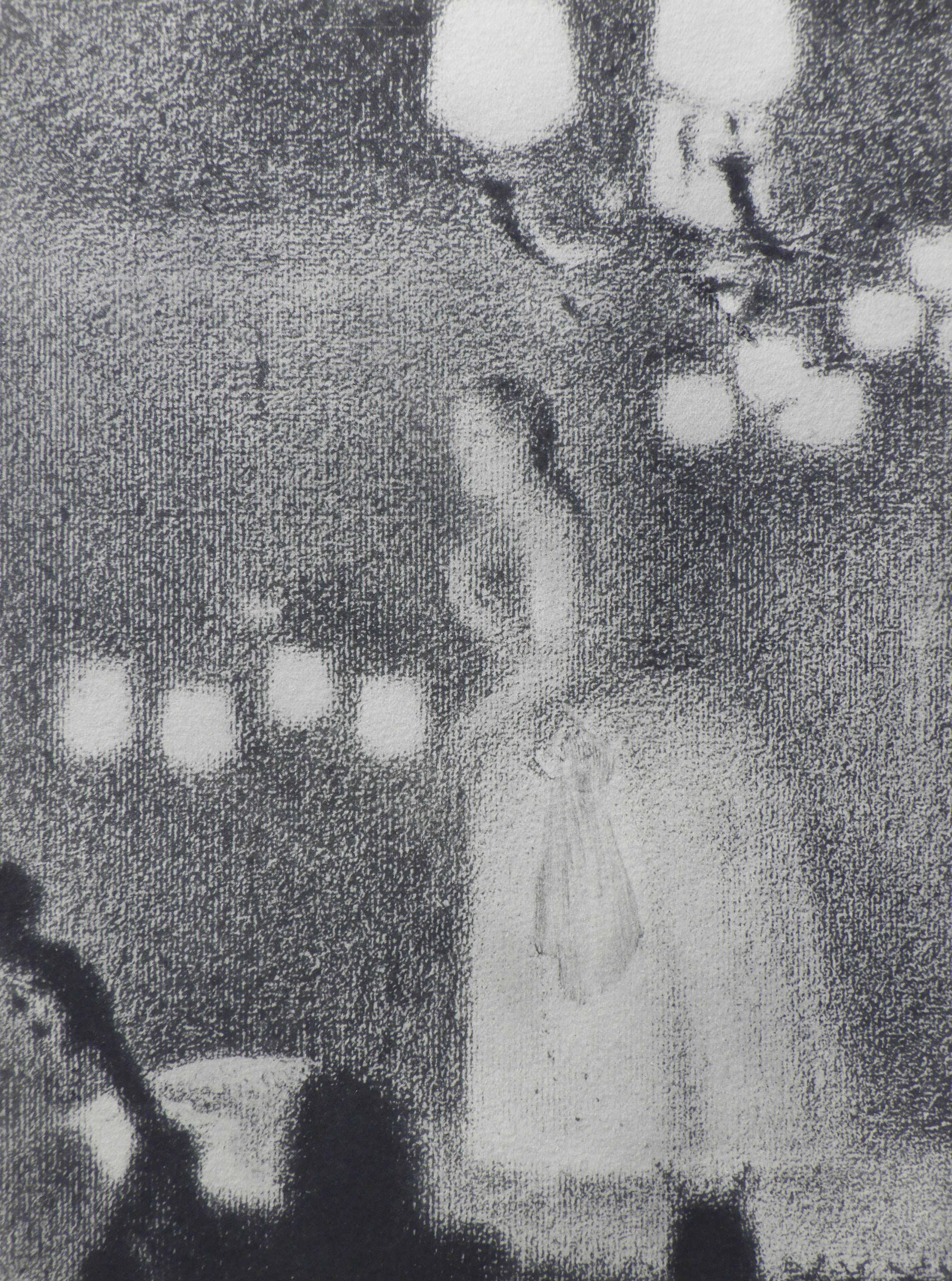 Georges SEURAT: El cantante en el concierto, Grabado, 1948 - Arte ...