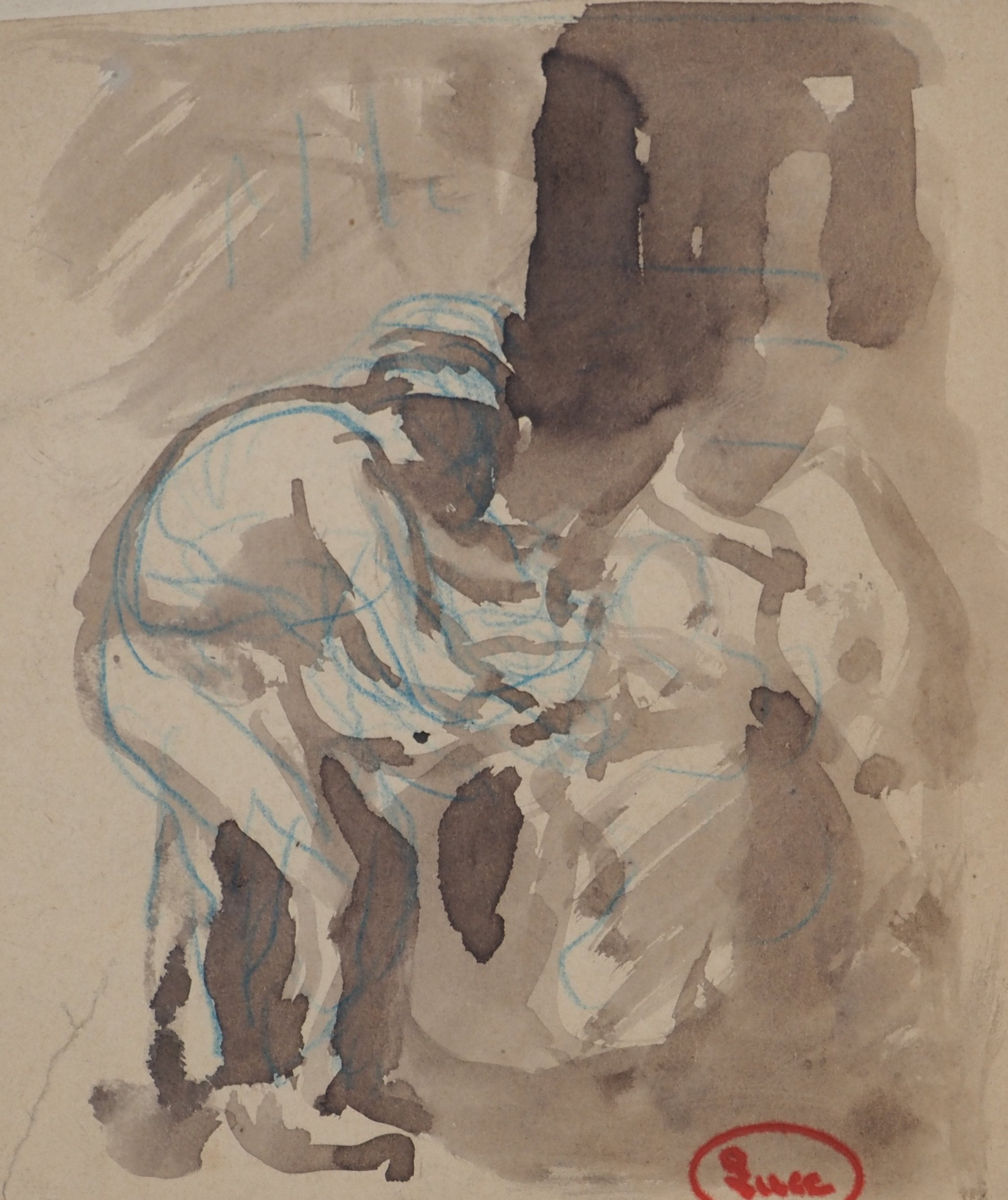 Maximilien LUCE: Il minore, Disegno originale firmato - Arte Moderna ...