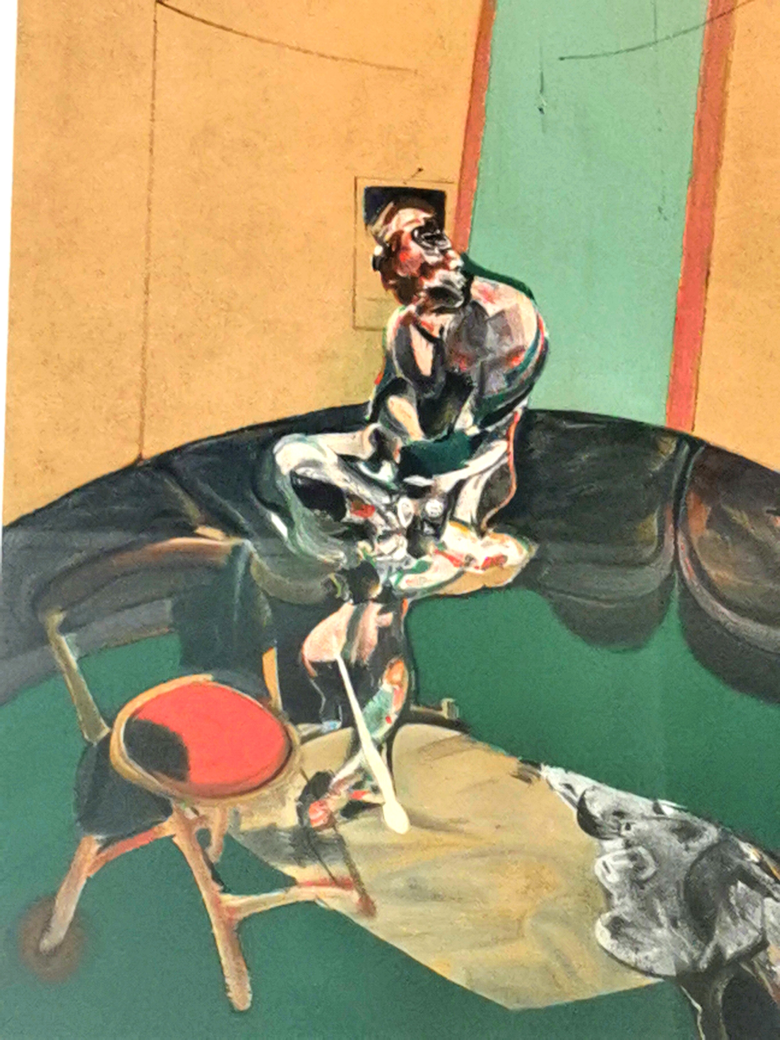 Francis Bacon - Portrait of George Dyer Staring at blind cord - Art ...