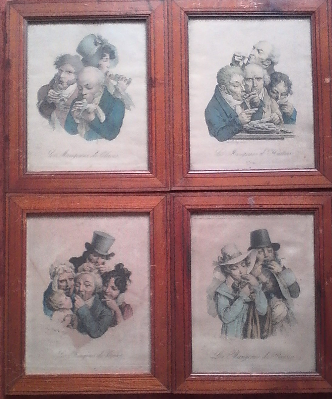 4 Très belles lithographies originales - BOILLY - Art Classique - Plazzart