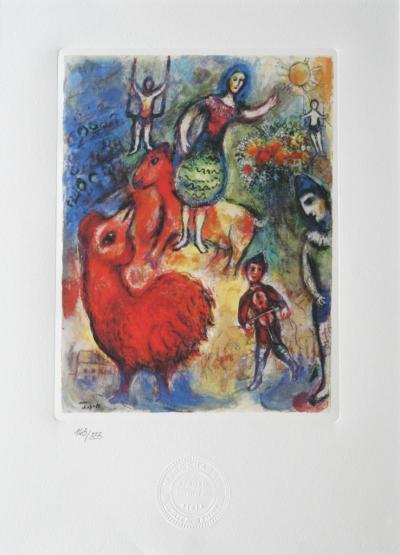 Nach Marc CHAGALL - Tausend und eine Nacht, 1985 - Lithografie ...