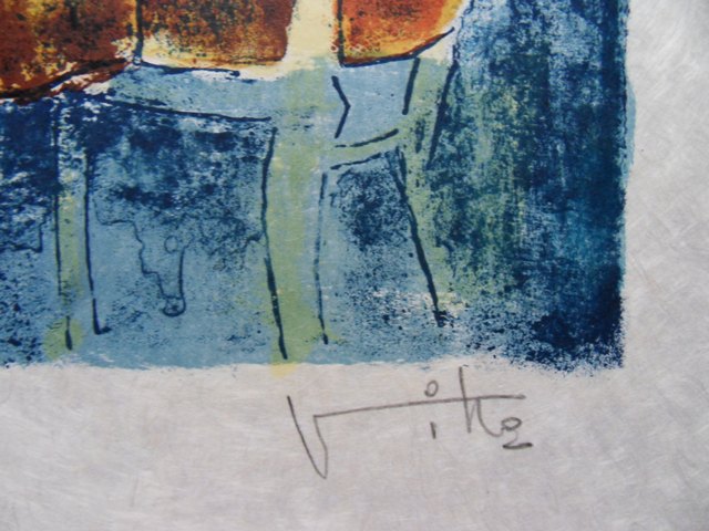 Victor VIKO - The orchestra - Hand signed lithograph - Contemporary Art ...